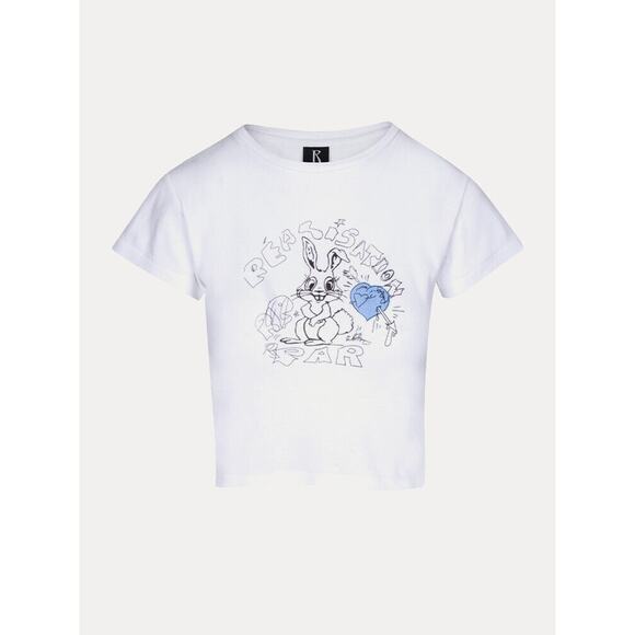 Realisation Par | Tops | Realisation Par Bunny Tshirt Blue Heart S ...